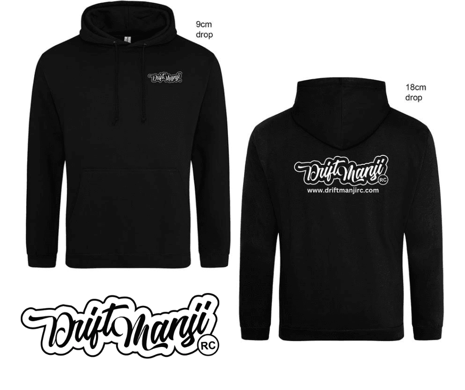 Drift Manji Hoody Sweatshirt, 1/10 RC Drift, Various Sizes - RC Merchandise – Drift Manji RC