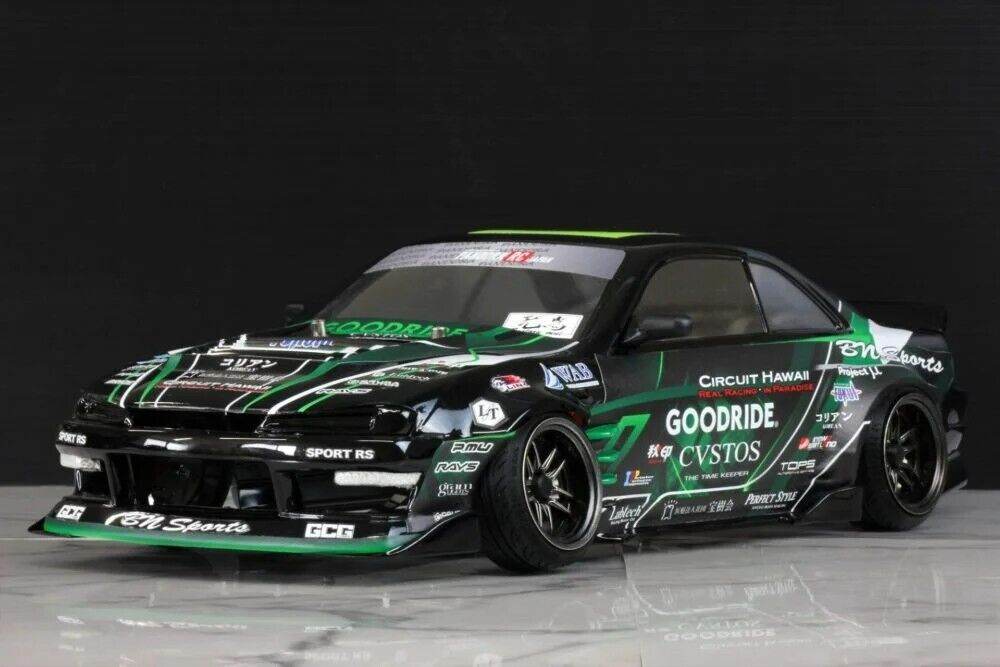 Pandora RC Silvia S14 BN Sports Body 208mm 1/10 - PAB-3209 – Drift Manji RC