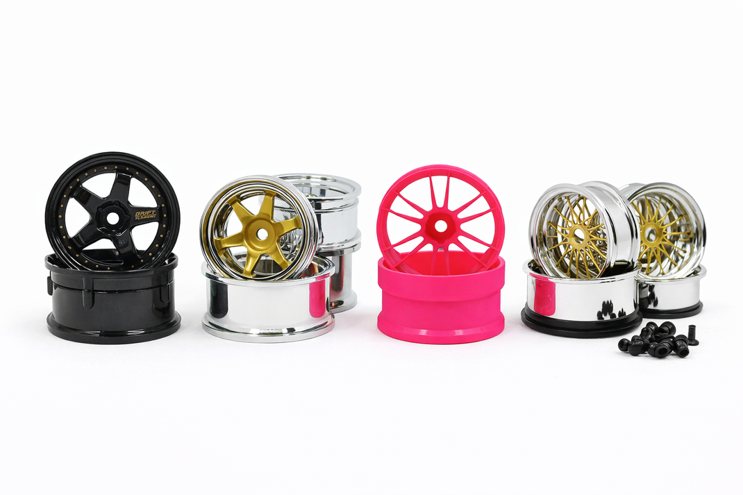 RC Drift Wheels | 1/10 Scale RC Drift Wheel Sets – Drift Manji RC