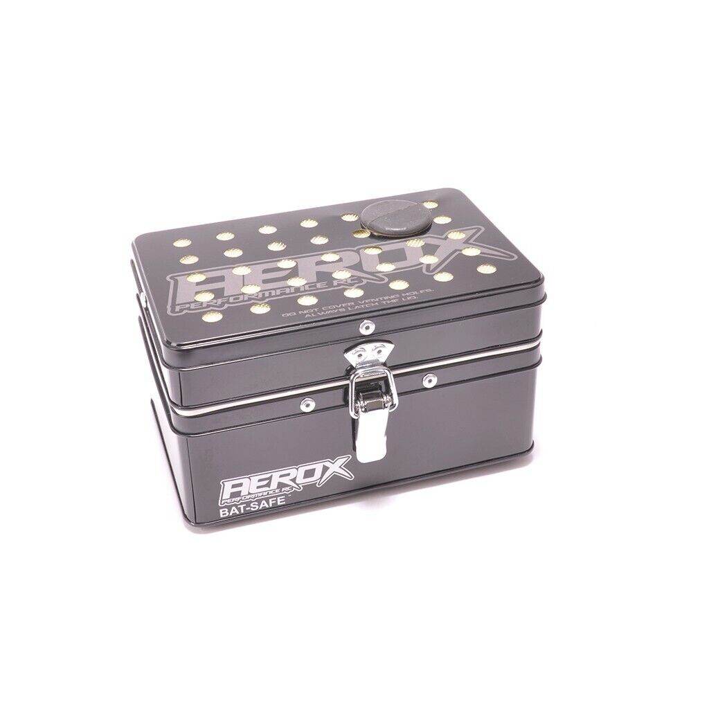 AEROX BAT-SAFE Mini LiPo Charging Safe Box - Secure Battery Storage ...