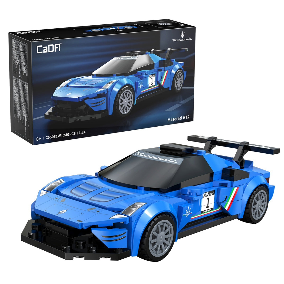 CaDA Maserati MC20 GT2 Building Kit 1/24 Sports Car Model (240pcs) - C ...