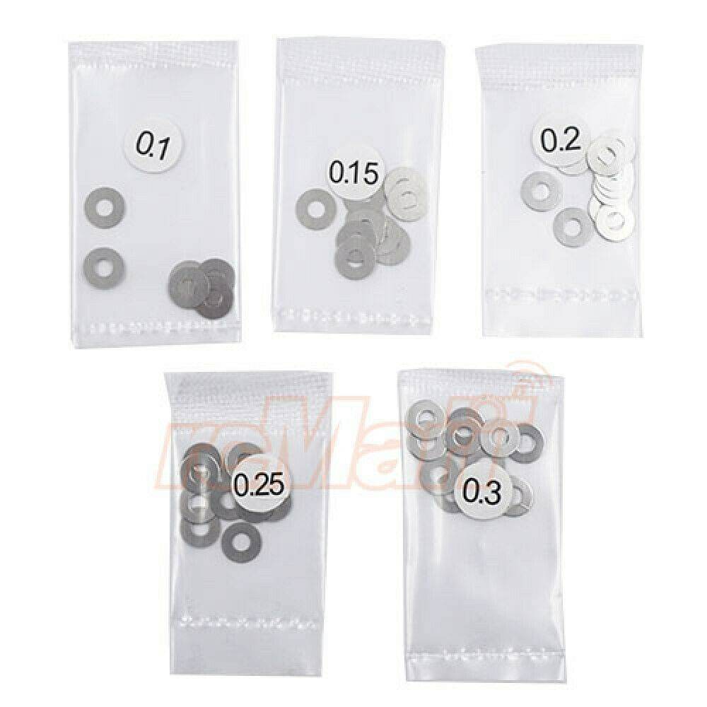 RC Car Stainless Steel Shim Washer Set - Various Sizes – Drift Manji RC